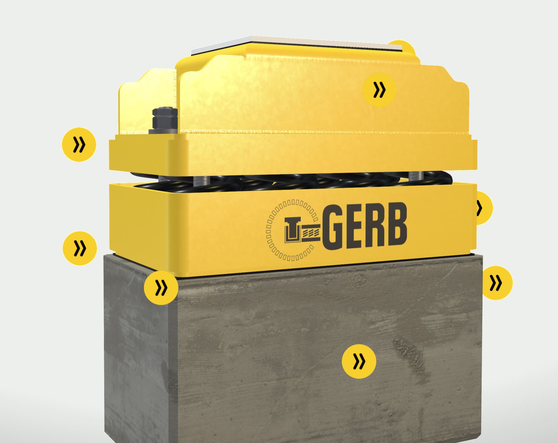 GERB - Nouvelle gamme de boîtes à ressorts SU-P